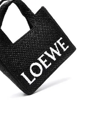Loewe Small Raffia Tote