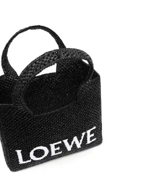 Loewe Small Raffia Tote