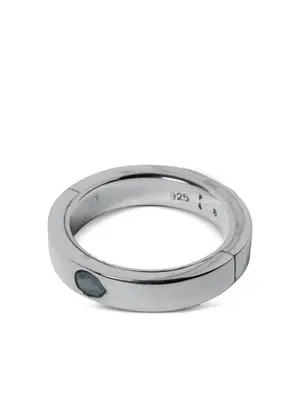 PARTS OF FOUR Sistema Blue Diamond Ring