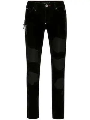 Philipp Plein Zip Up Bottoms For Men