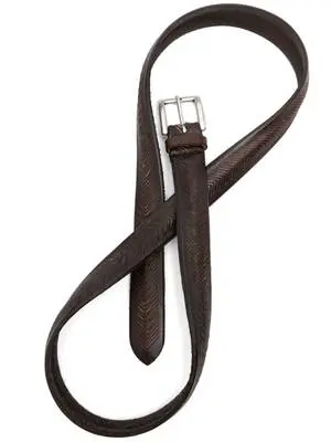 Orciani Laser-cut Leather Belt