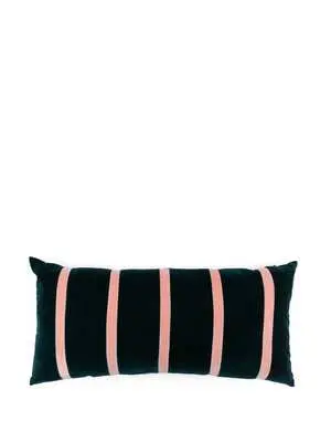 CHRISTINA LUNDSTEEN Pippa Striped Velvet Cushion