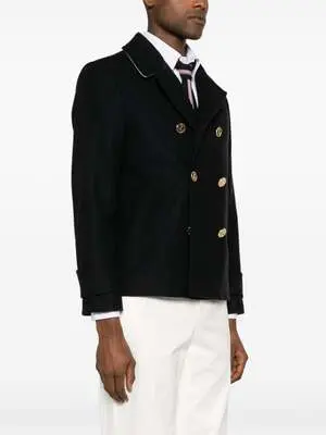 Thom Browne Double-breasted Pea Coat