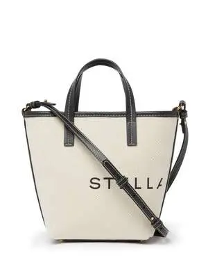 Stella McCartney Logo-print Tote Bag - Neutrals