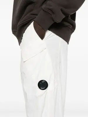 C.P. COMPANY Lens Detail Track Pants - White