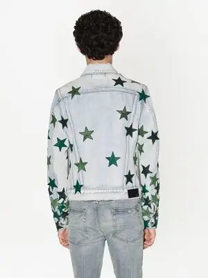 Amiri Chemist Trucker Jacket - Blue