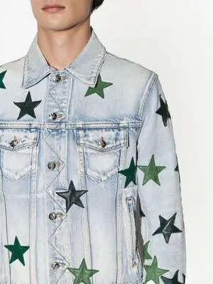 Amiri Chemist Trucker Jacket - Blue