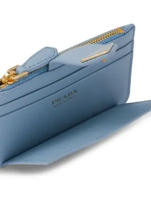 Prada Logo-plaque Zip-fastening Purse