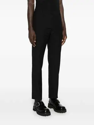 Alexander McQueen Pressed-crease Tailored Trousers