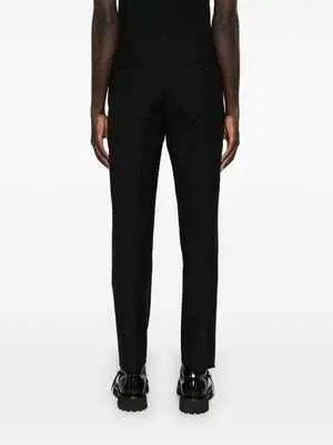 Alexander McQueen Pressed-crease Tailored Trousers