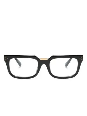 Linda Farrow Yoan Rectangle-frame Eyeglasses - Black