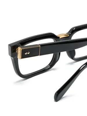 Linda Farrow Yoan Rectangle-frame Eyeglasses
