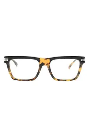 Versace Square-frame Glasses - Brown
