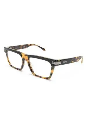 Versace Square-frame Glasses - Brown