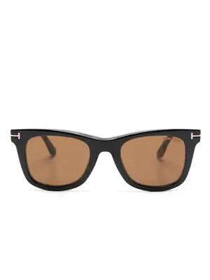 TOM FORD Square-frame Clip-on Glasses