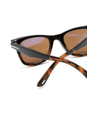 TOM FORD Square-frame Clip-on Glasses