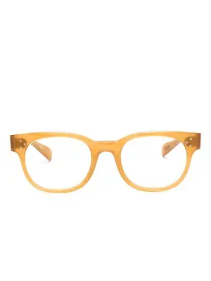 Oliver Spencer Square-frame Glasses - Neutrals