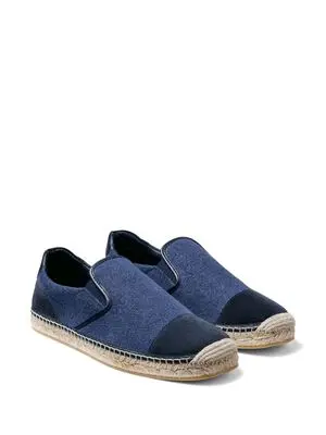 JIMMY CHOO Ivan Canvas Espadrilles - Blue