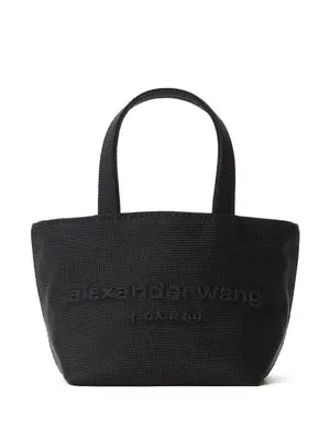 Alexander Wang Mini Punch Embossed Tote - Black