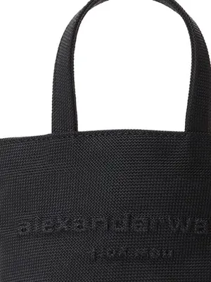 Alexander Wang Mini Punch Embossed Tote - Black