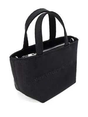 Alexander Wang Mini Punch Embossed Tote - Black