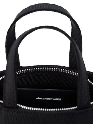 Alexander Wang Mini Punch Embossed Tote - Black