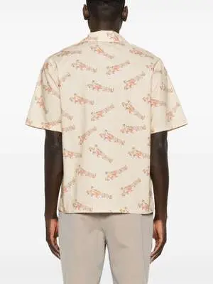 Marni Tiger-print Poplin Shirt