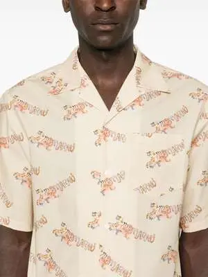Marni Tiger-print Poplin Shirt