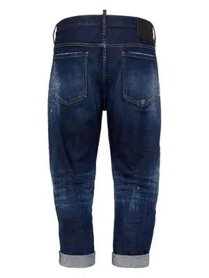 Dsquared2 Distressed Tapered Jeans