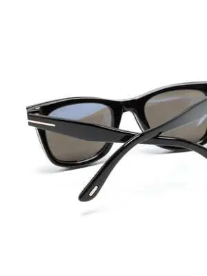 TOM FORD Square-frame Clip-on Glasses
