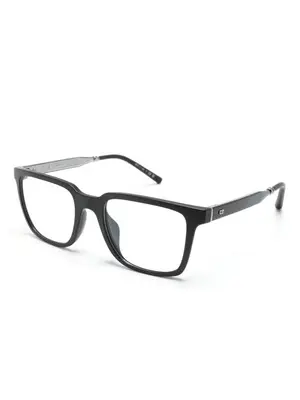 Oliver Spencer Square-frame Glasses - Black