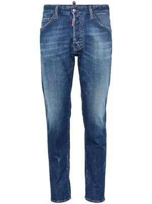 Dsquared2 Mid-rise Skinny Jeans - Blue