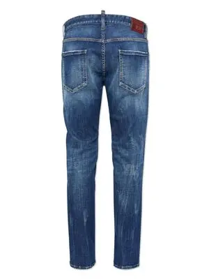 Dsquared2 Mid-rise Skinny Jeans - Blue