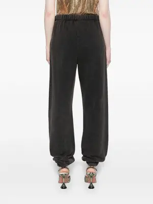 Attico Penny Mid-rise Track Pants - Black