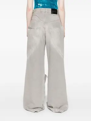 Attico Extra Denim Jeans - Grey