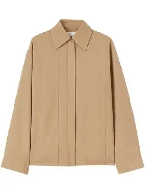 JIL SANDER Pointed-collar Wool Shirt
