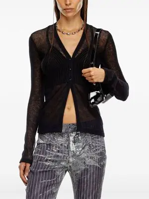DIESEL® M-arina Semi-sheer Cardigan