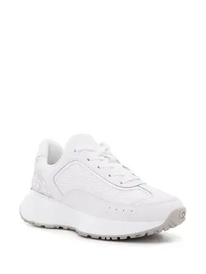 Michael Kors Monogram-panel Leather Sneakers