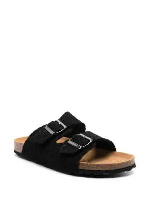 MC2 SAINT BARTH Terrycloth Open-toe Sandals