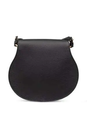 Chloé Marcie Leather Crossbody Bag - Black