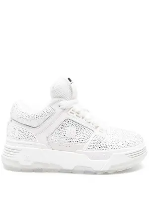 Amiri Crystal Ma-1 Leather Sneakers
