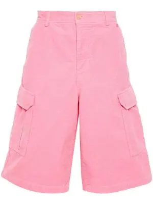 Acne Studios Micro Face-patch Corduroy Shorts