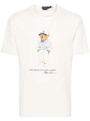 Polo Ralph Lauren Polo Bear Cotton T-shirt - White