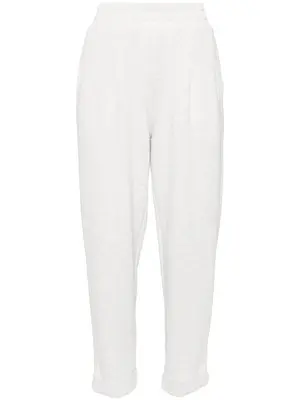 Varley Mélange-effect Tapered Trousers