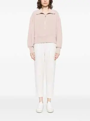 Varley Mélange-effect Tapered Trousers