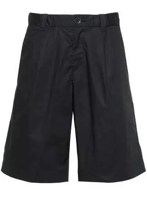 Herno Poplin Chino Shorts - Blue
