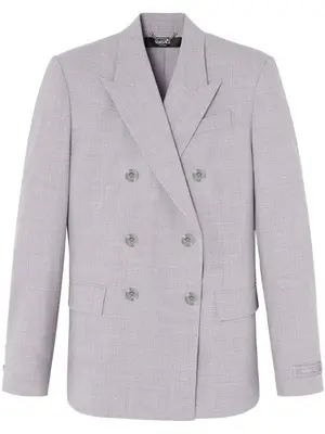 Versace Straight Hem Blazers For Women