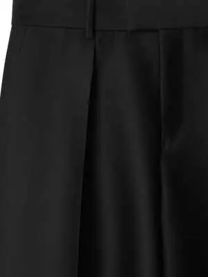 Burberry Tailored Straight-leg Trousers - Black
