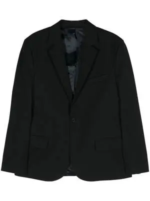BOTTER Single-breasted Wool Blazer - Black