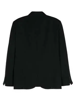 BOTTER Single-breasted Wool Blazer - Black
